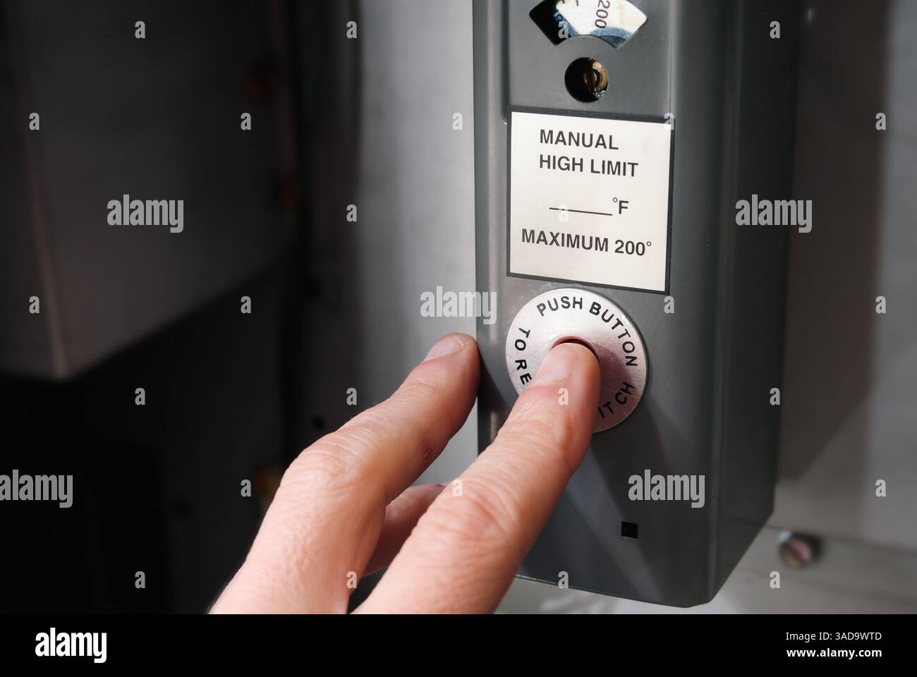 Reset boiler hi-res stock photography and images - Alamy