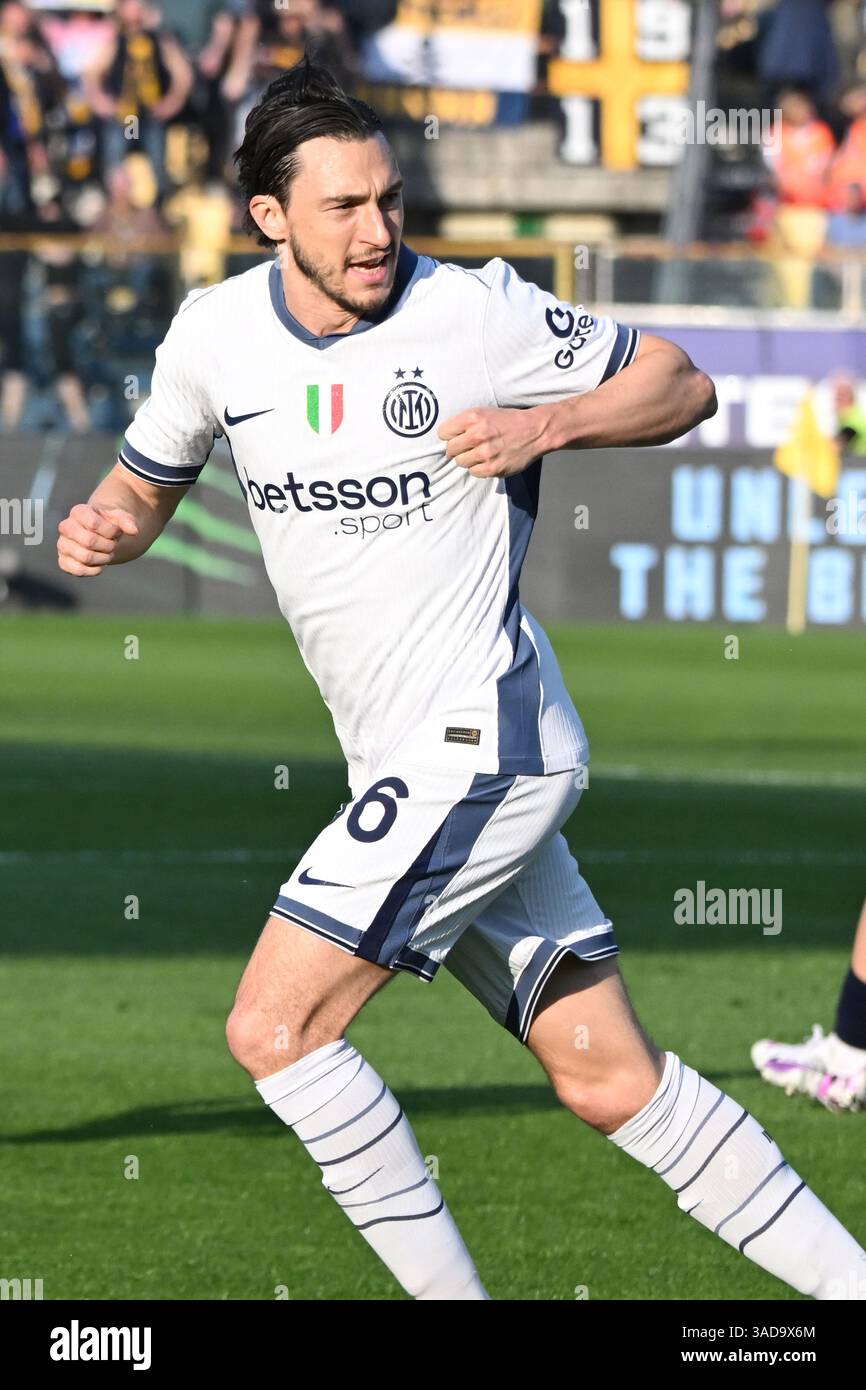 Parma, Italy, 05 April 2025 Matteo Darmian of FC Internazionale ...