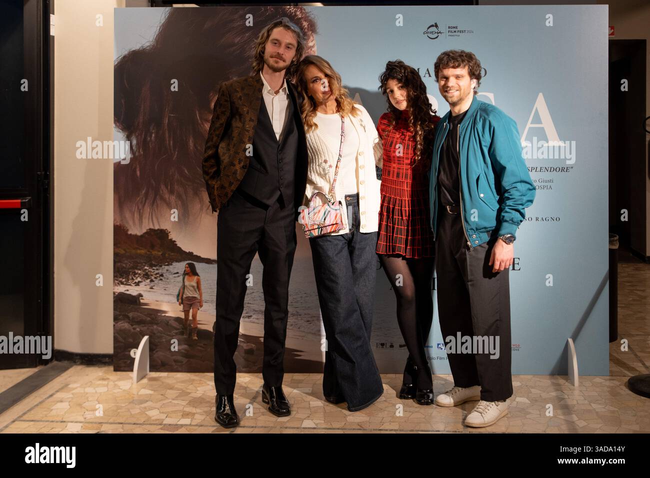 Luca Chikovani, Barbara D'Urso, Gala Zohar Martinucci, and Jacopo Olmo ...