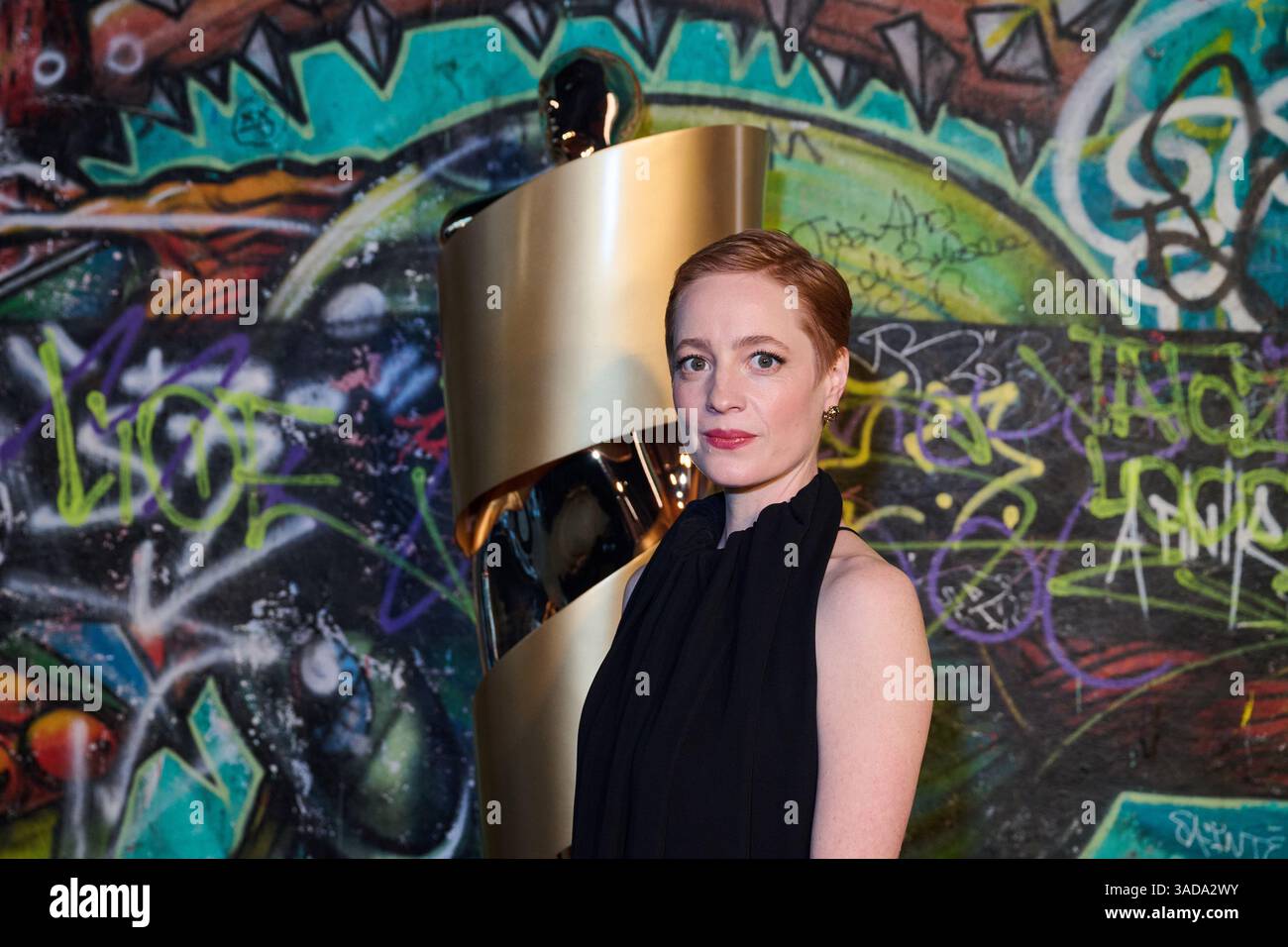 Berlin, Germany. 05th Apr, 2025. Actress Leonie Benesch comes to ...