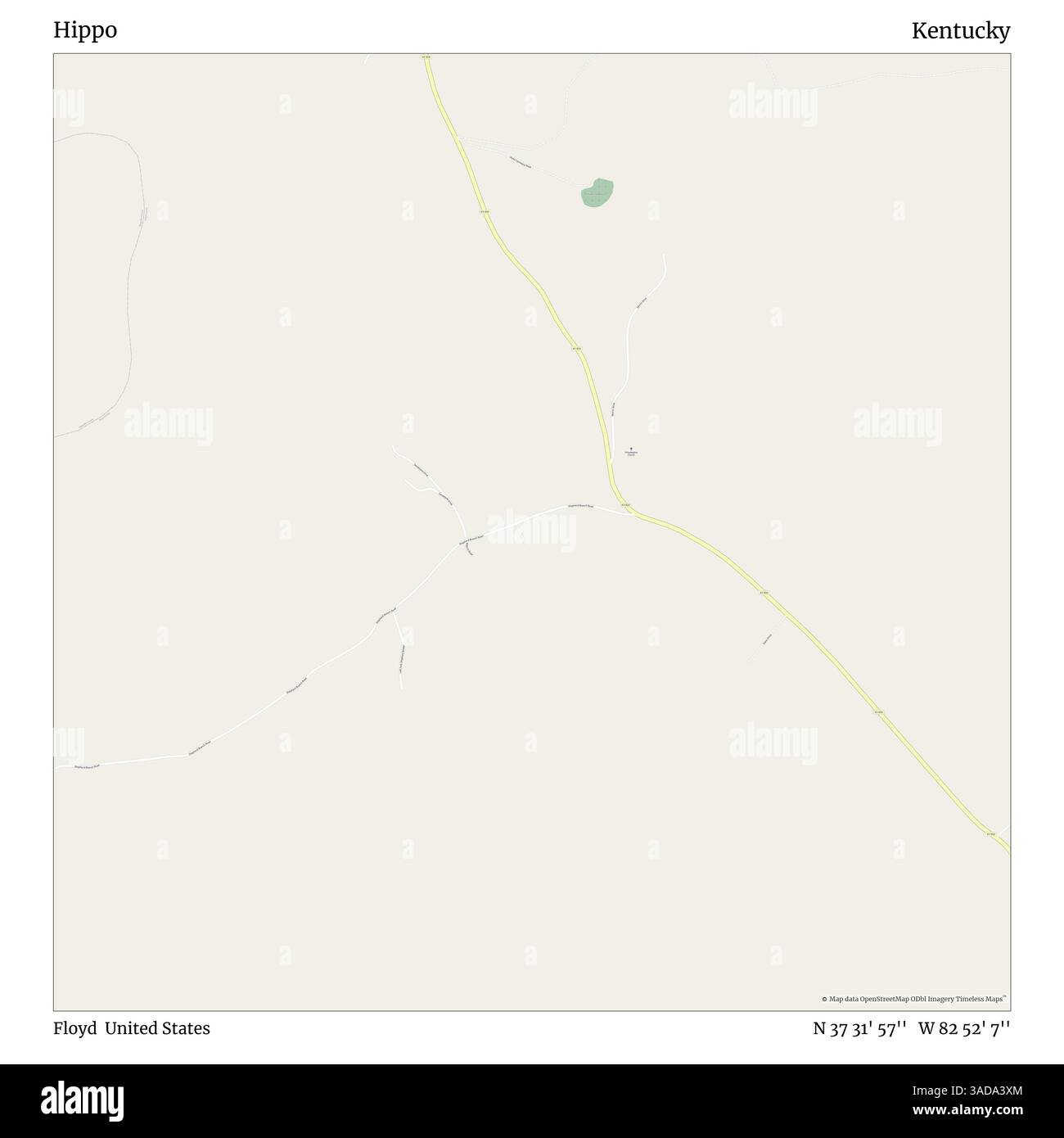 Hippo, Floyd, United States, Kentucky, N 37 31' 57'', W 82 52' 7'', map ...