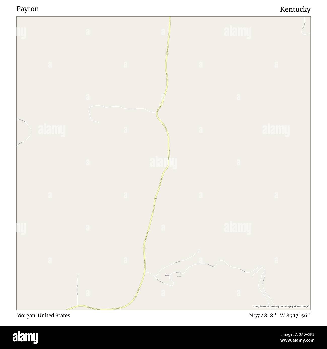 Payton, Morgan, United States, Kentucky, N 37 48' 8'', W 83 17' 56 ...