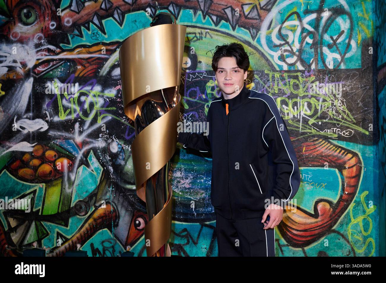 Berlin, Germany. 05th Apr, 2025. Actor Emile Cherif comes to ...