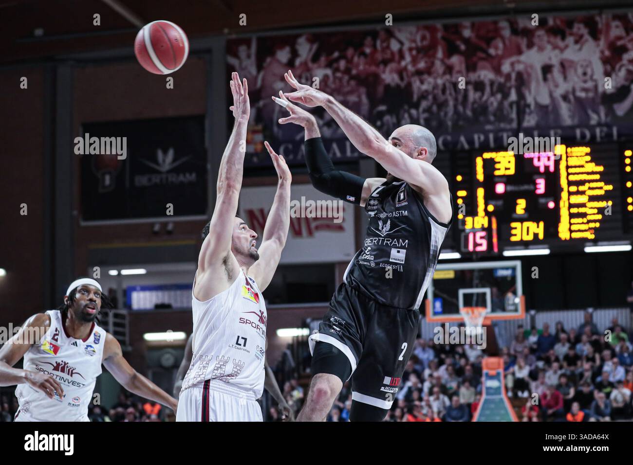 #2 Kuhse Tommy (Bertram Derthona Basket Tortona) during Bertram Derthona Tortona vs Trapani ...