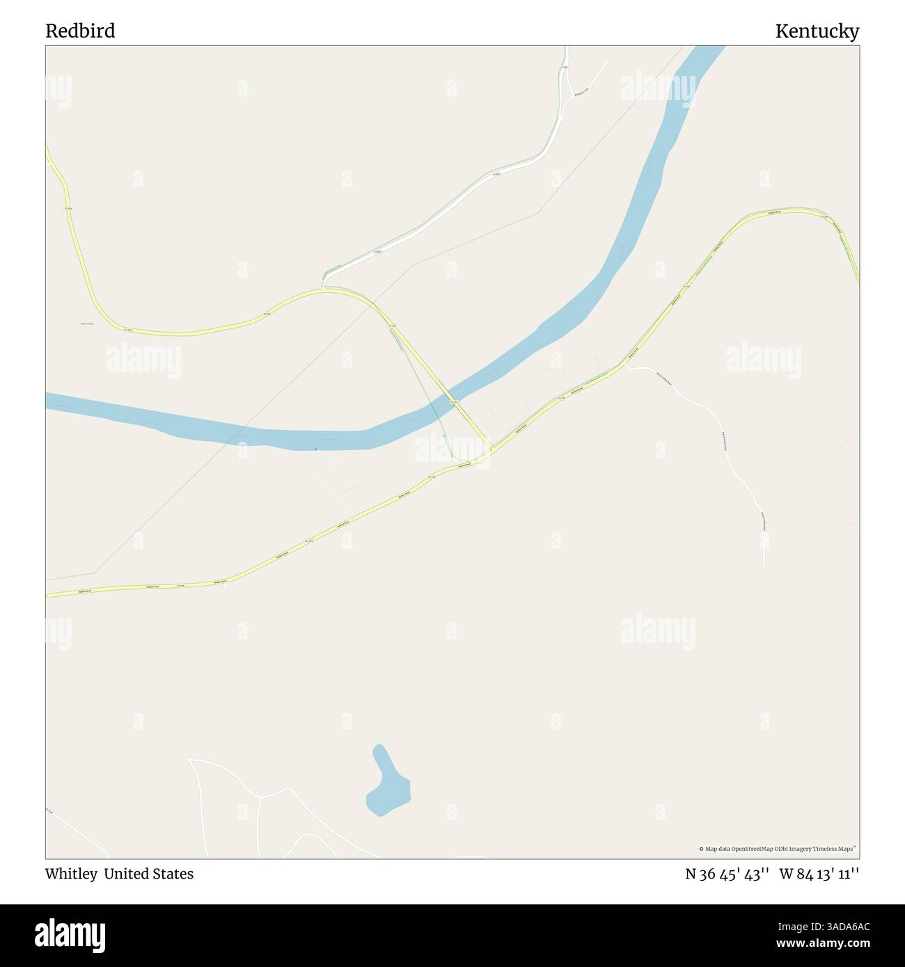 Redbird, Whitley, United States, Kentucky, N 36 45' 43'', W 84 13' 11 ...