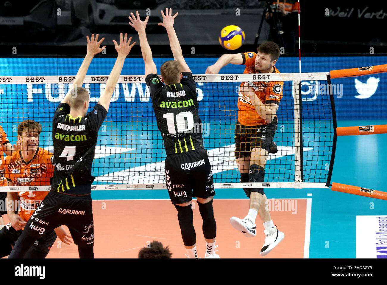 Berlin, Deutschland. 05th Apr, 2025. 05.04.2025, Max-Schmeling-Halle ...