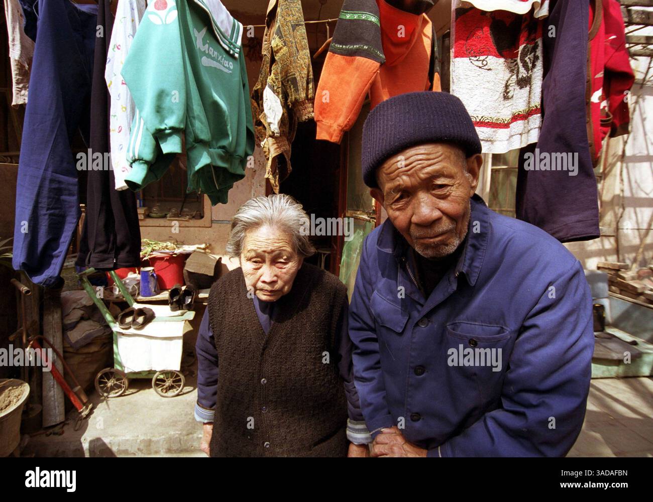 Mar 26, 2002; Kaifeng, CHINA; Kaifeng Jewish descendants; Ai's Family ...