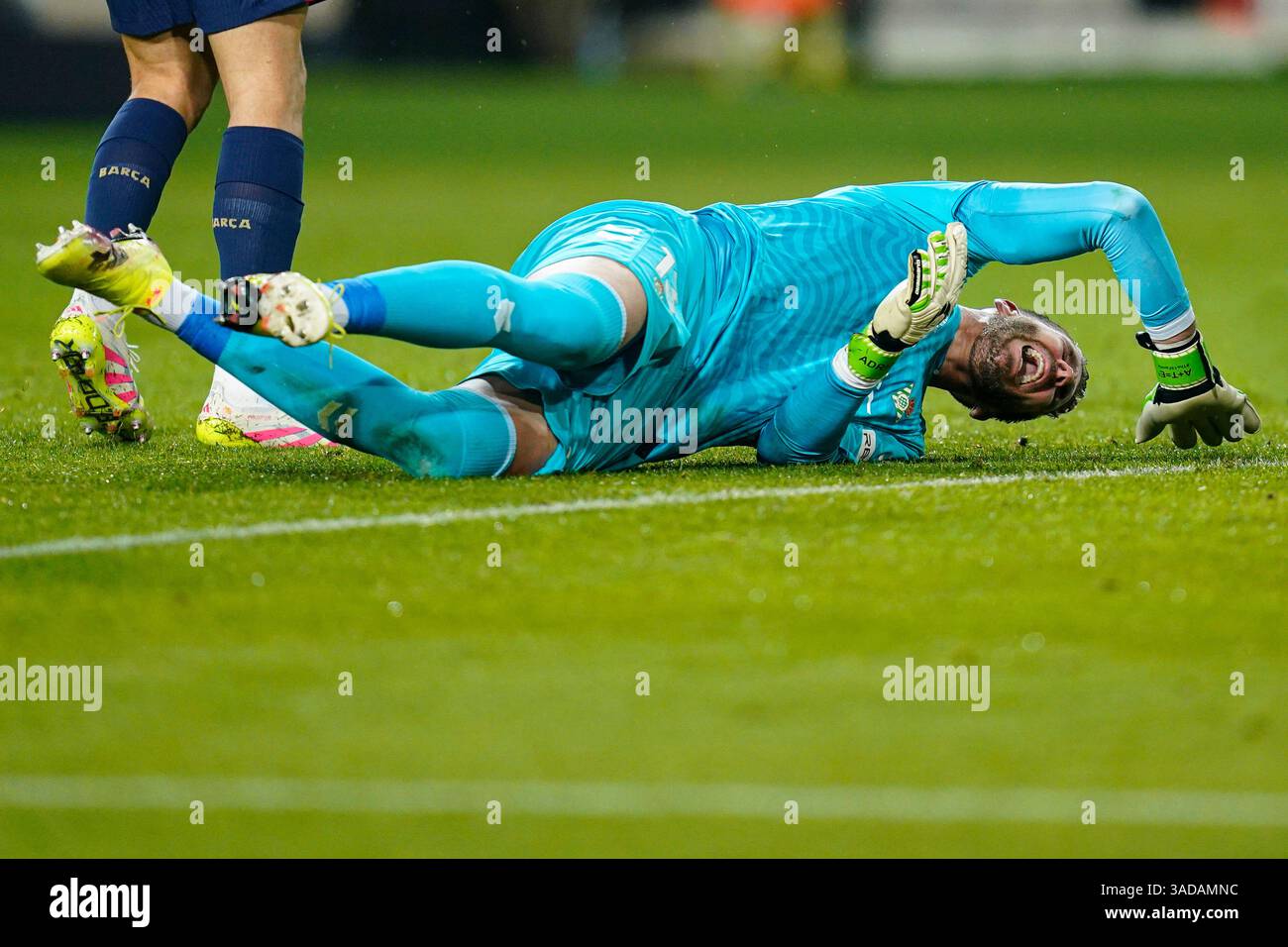Barcelona, Spain. 05th Apr, 2025. Adrian San Miguel of Real Betis ...