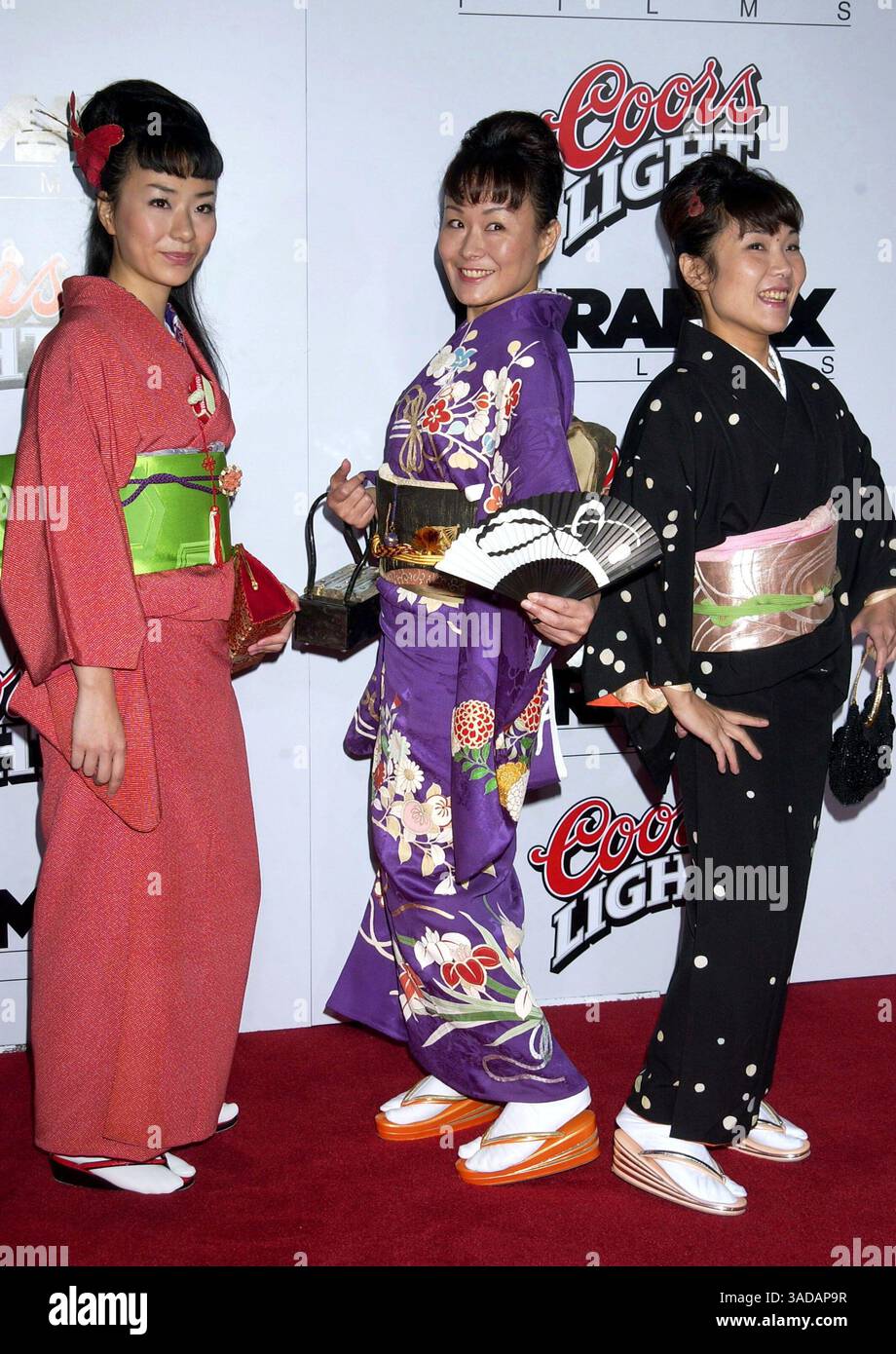 Sep 29, 2003; Los Angeles, CA, USA; Performers 5-6-7-8's (Japanese Band ...