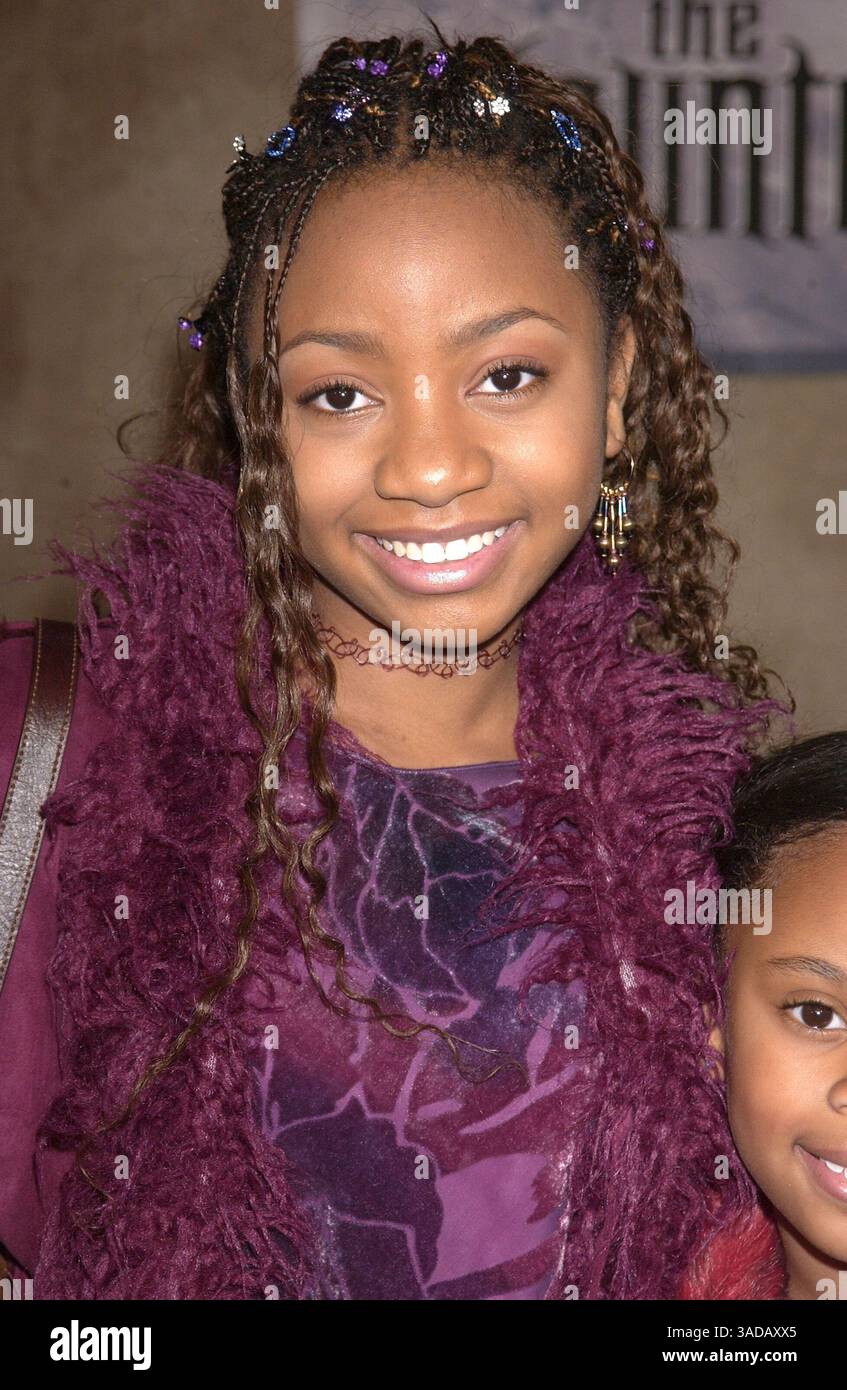 Nov 23, 2003; Los Angeles, CA, USA; Actress AREE DAVIS at 'The Haunted ...