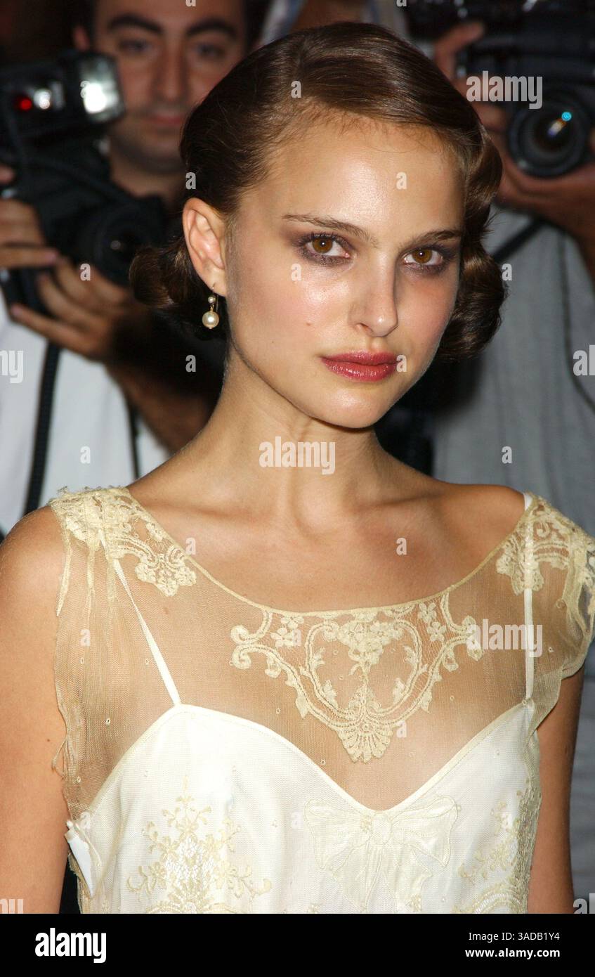 Jul 28, 2004; New York, NY, USA; NATALIE PORTMAN at the New York ...