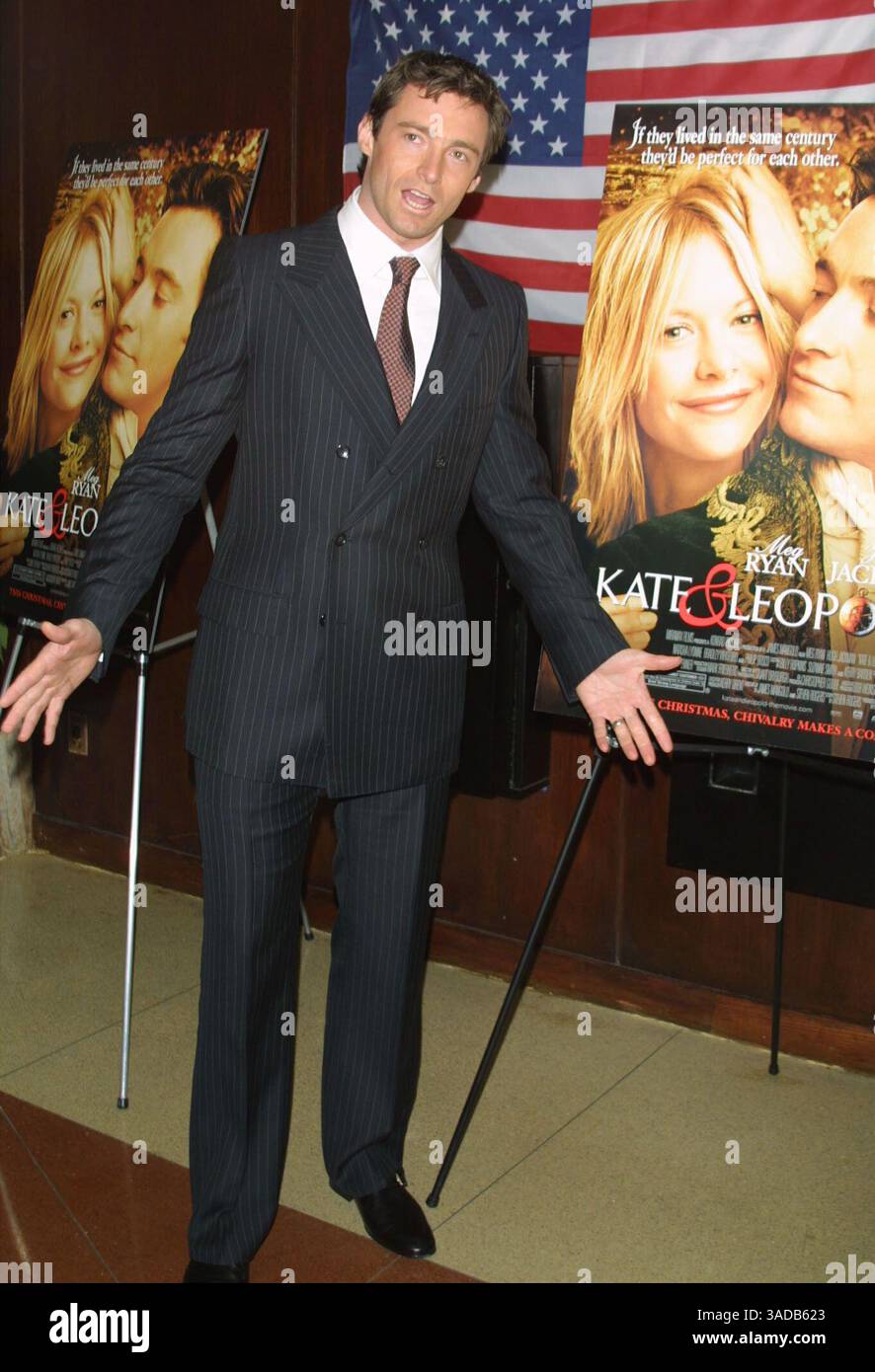 Dec 16, 2001; New York, NY, USA; Actor HUGH JACKSON @ the New York ...