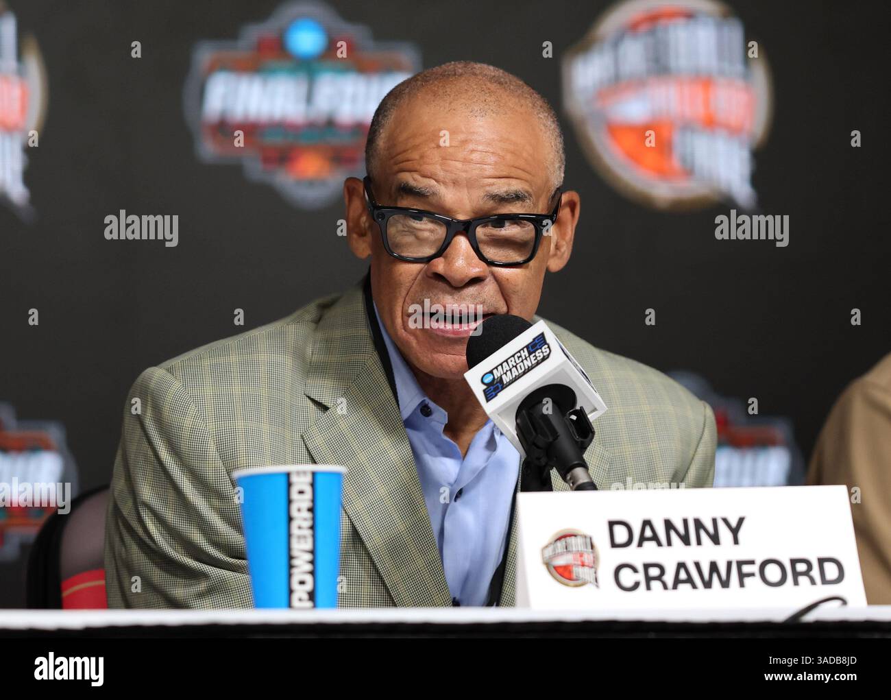 San Antonio, United States. 05th Apr, 2025. Former NBA Official Danny ...