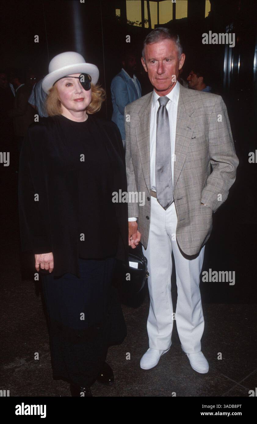 May 08, 1997; Los Angeles, CA, USA; Actress PIPER LAURIE with ROODY ...