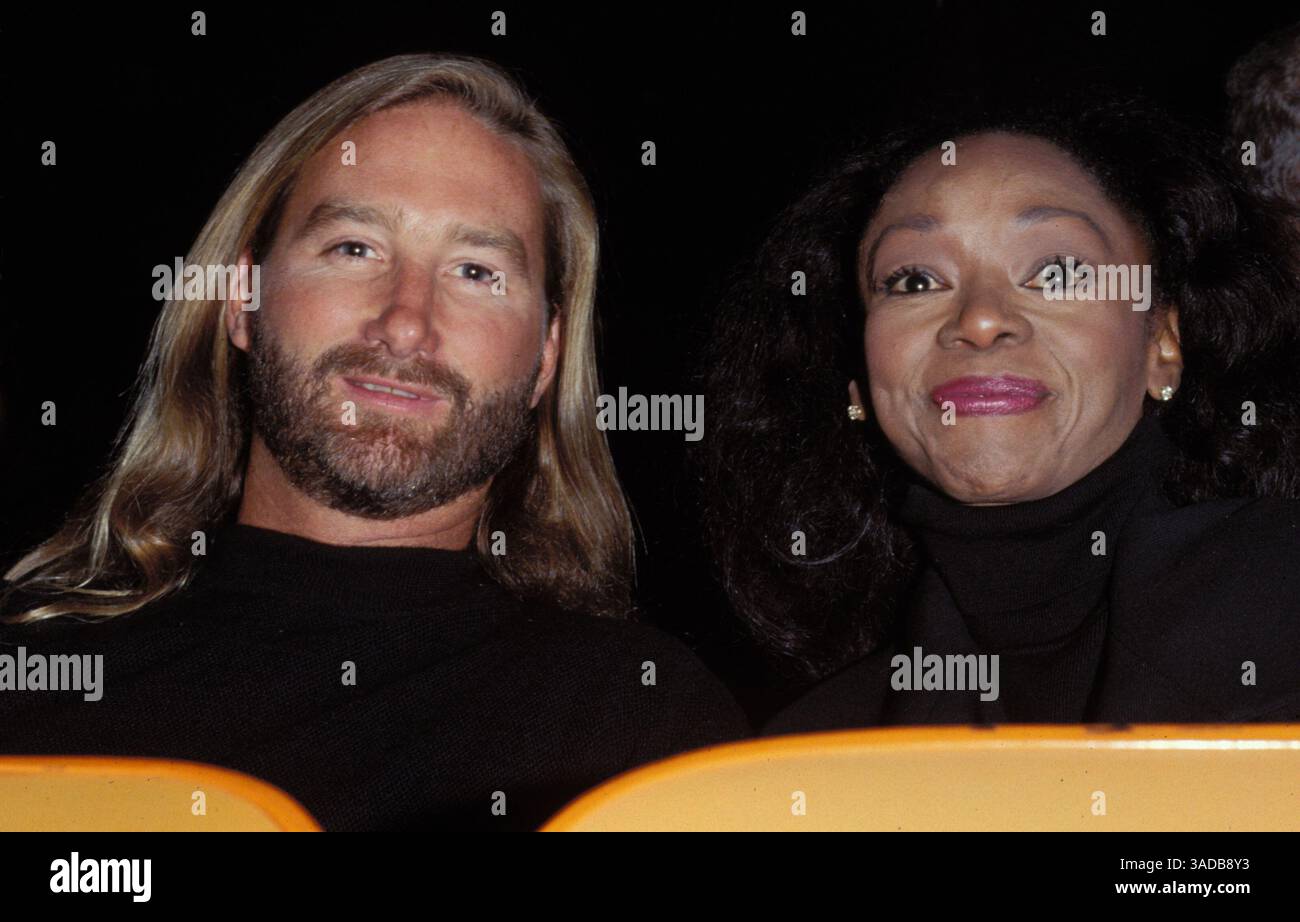 Jun 12, 1997; Los Angeles, CA, USA; Actress JONELLE ALLEN and date ...