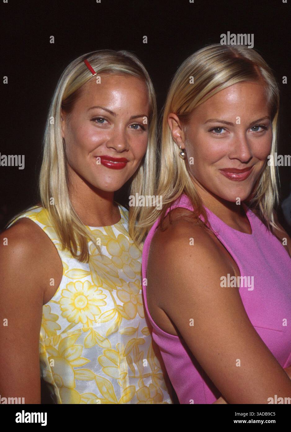 Oct 15, 1997; Los Angeles, CA, USA; Actresses BRITTANY & CYNTHIA DANIEL ...