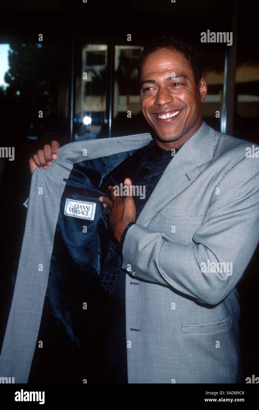 Nov 07, 1997; Los Angeles, CA, USA; Actor SYLK COZART wearing Versace ...
