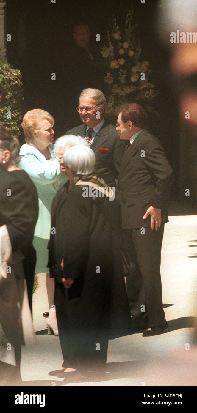 Apr 21, 2001; Daly City, California, USA; Singer EDDIE FISHER (73 ...