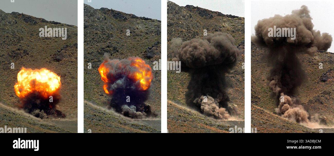 Jun 10, 2005; Yaqubi, AFGHANISTAN; A sequence of photos as Army ...