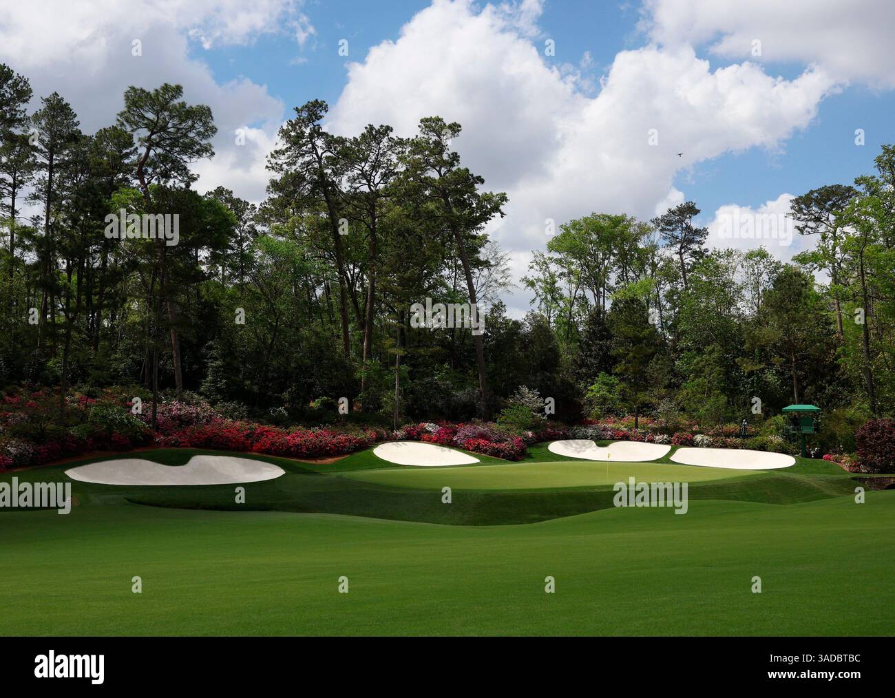 Augusta national golf club azaleas hi-res stock photography and images ...