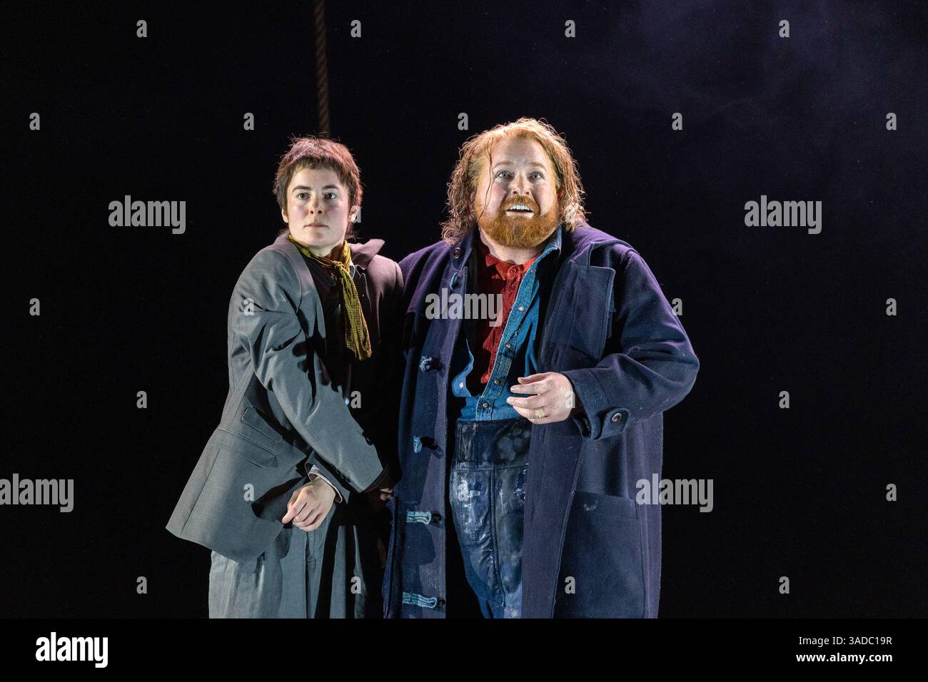 preparing to set to sea: Nicky Spence (Peter Grimes) with his ...