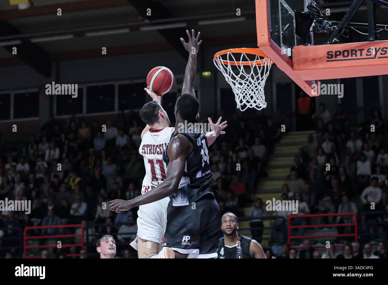#11 Patrucelli John (Trapani Shark) during Bertram Derthona Tortona vs ...