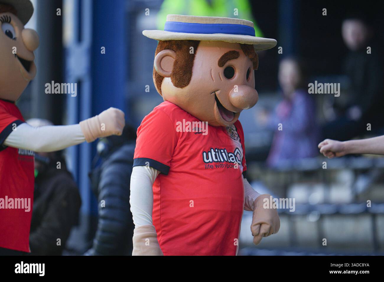 Luton town mascot ahead of the Sky Bet Championship match Luton Town vs ...