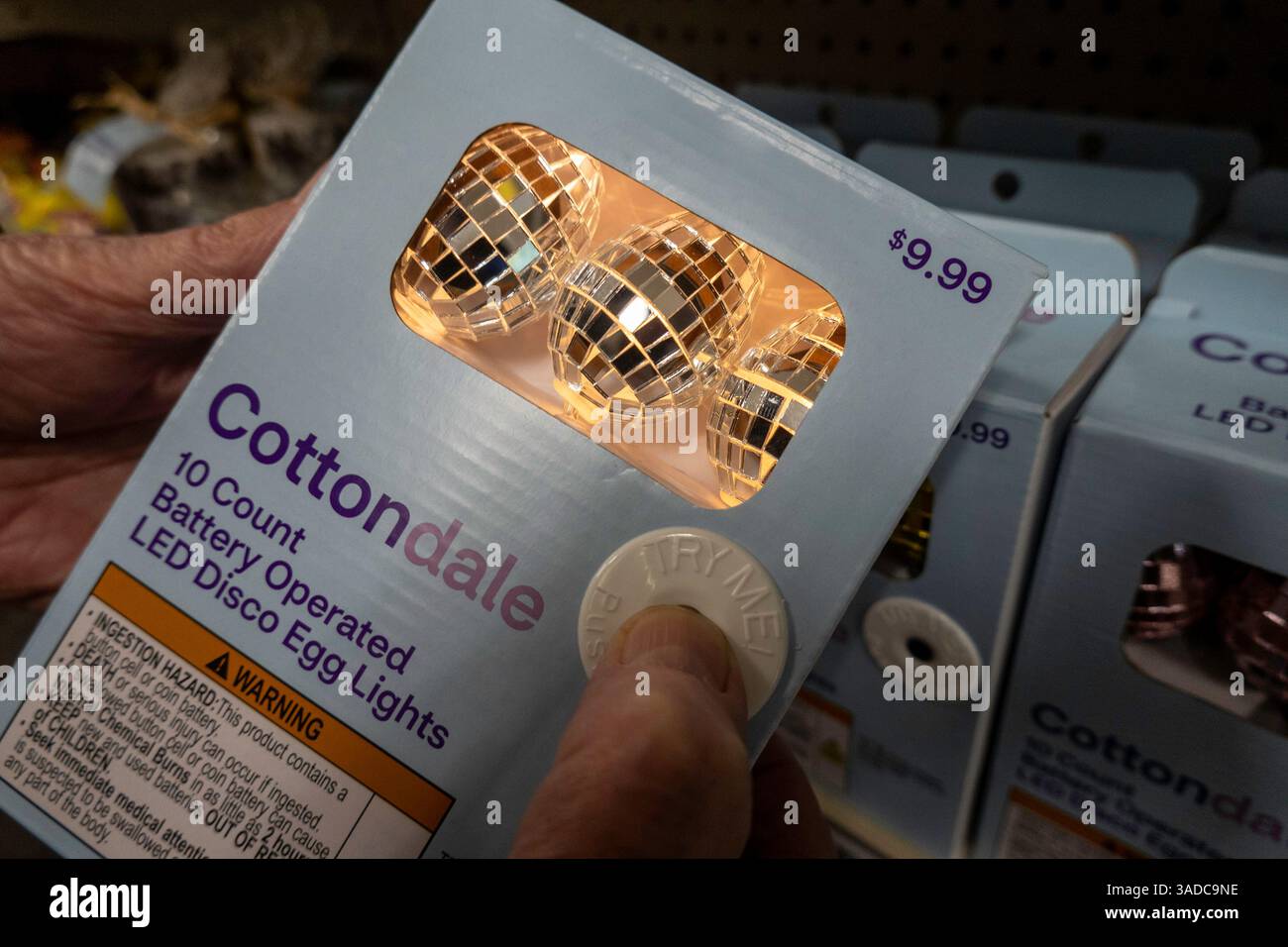 Seasonal display for spring and Easter in CVS, New York City, USA 2025 ...