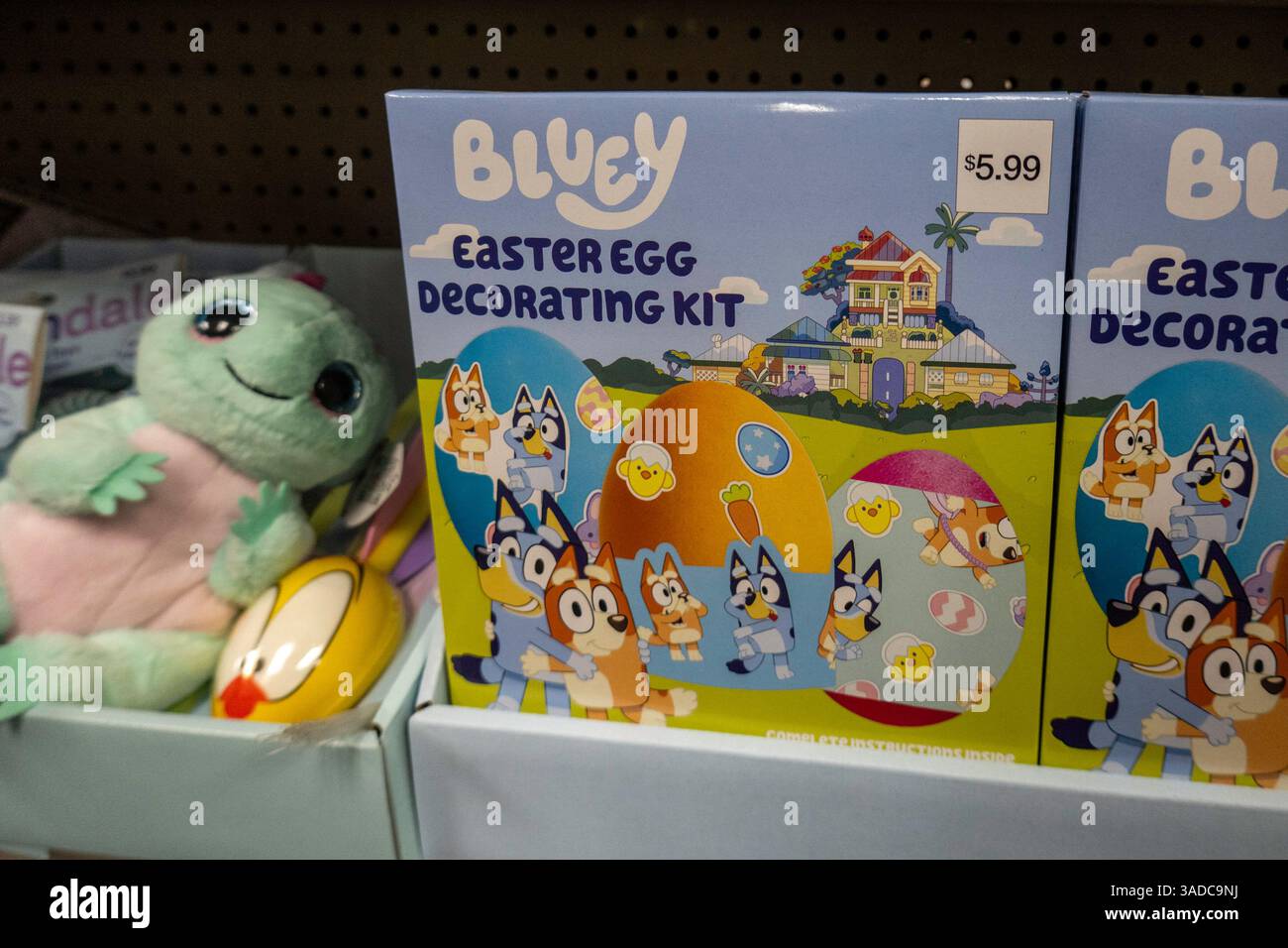 Seasonal display for spring and Easter in CVS, New York City, USA 2025 ...