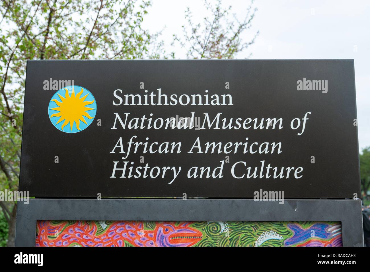 Washington, United States. 05th Apr, 2025. Signage for the Smithsonian ...