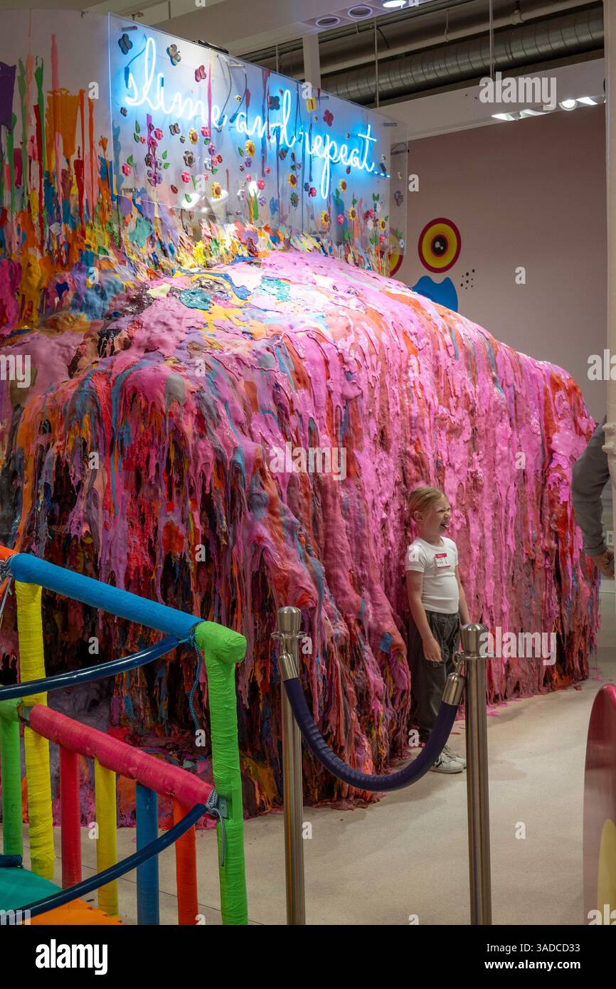 Sloomoo Institute is a slime museum experience in New York City, USA ...