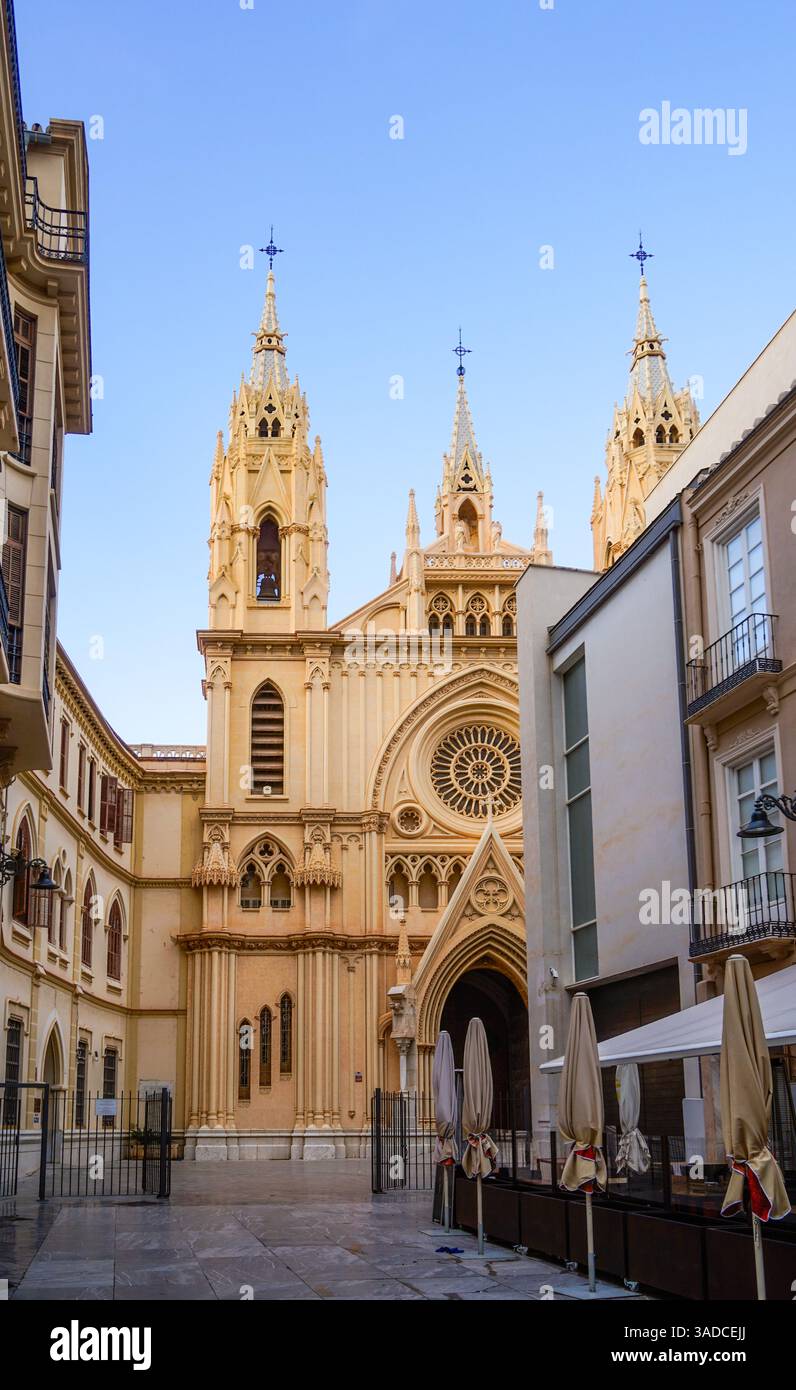 Malaga, Andalusia, Costa de Sol, Spain. Iglesia del Sagrada Corazon ...