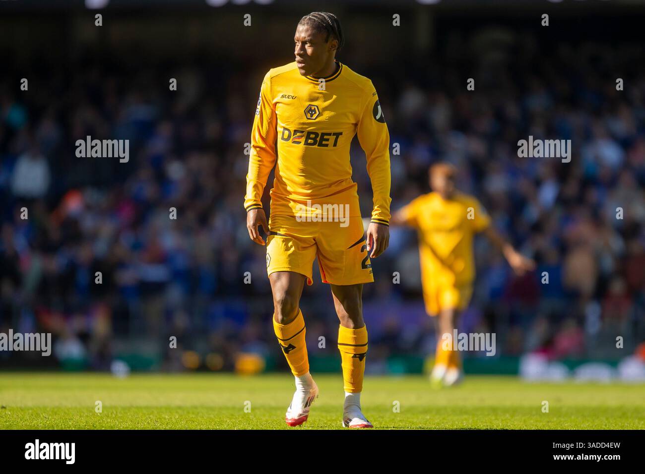 Toti Gomes of Wolverhampton Wanderers during the Premier League match ...