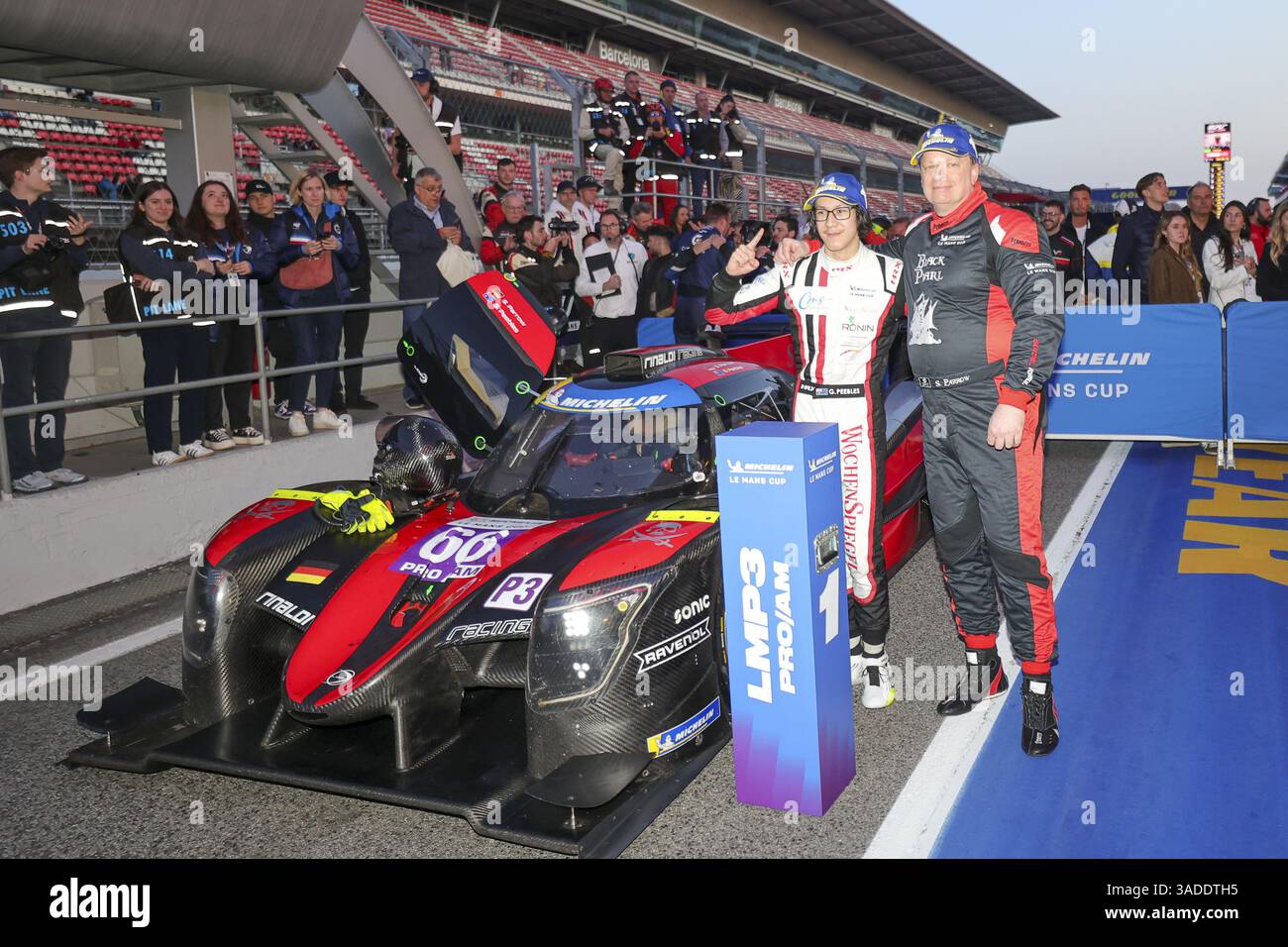 66 PARROW Steve (ger), PEEBLES Griffin (aus), Rinaldi Racing, Ligier JS ...