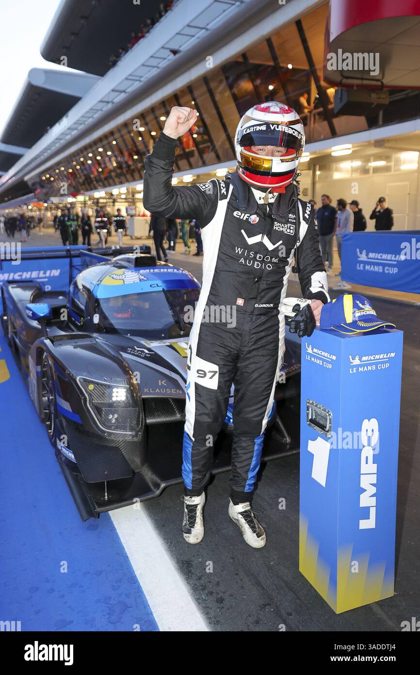 DROUX David (swi), CLX Motorsport, Ligier JS P325, LMP3, portrait ...