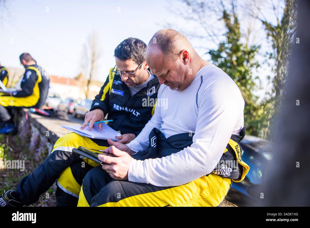 Capdenac, France. 05th Apr, 2025. DE LUCA Ludovic, BOYER Jose Renault ...