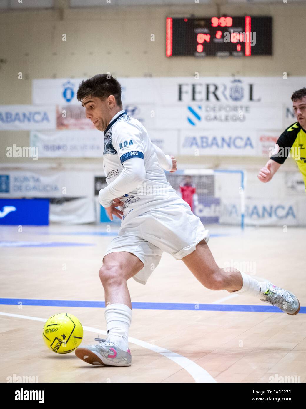Ferrol, Spain. 05 April, 2025. Liga Nacional de Futbol Sala. 2ª ...