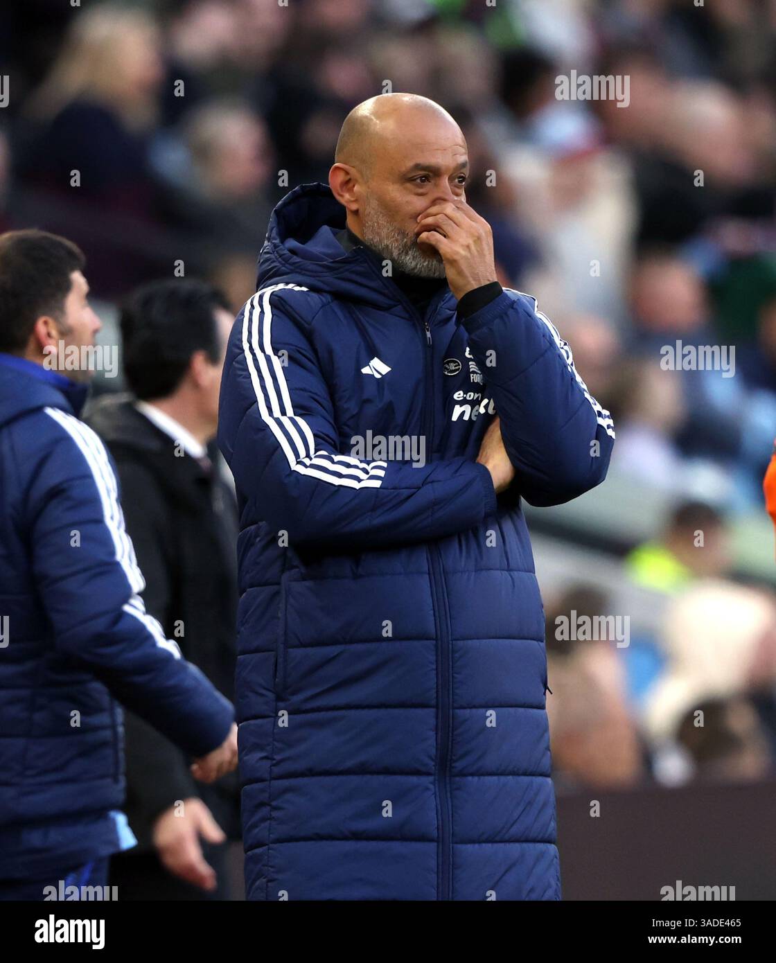 Birmingham, UK. 05th Apr, 2025. Nuno Espirito Santo (Head Coach ...
