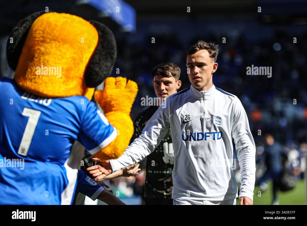 Birmingham, England, April 5th 2025: Luke Harris (26 Birmingham City ...