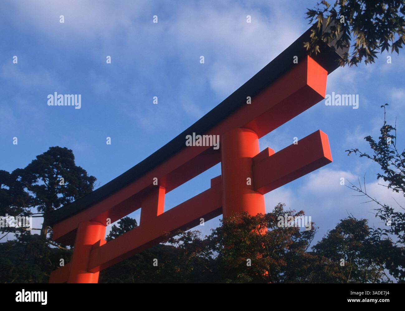 Nov 01, 2000; Tokyo, Japan; A Japanese gateway to a Shrine (Torii) in ...