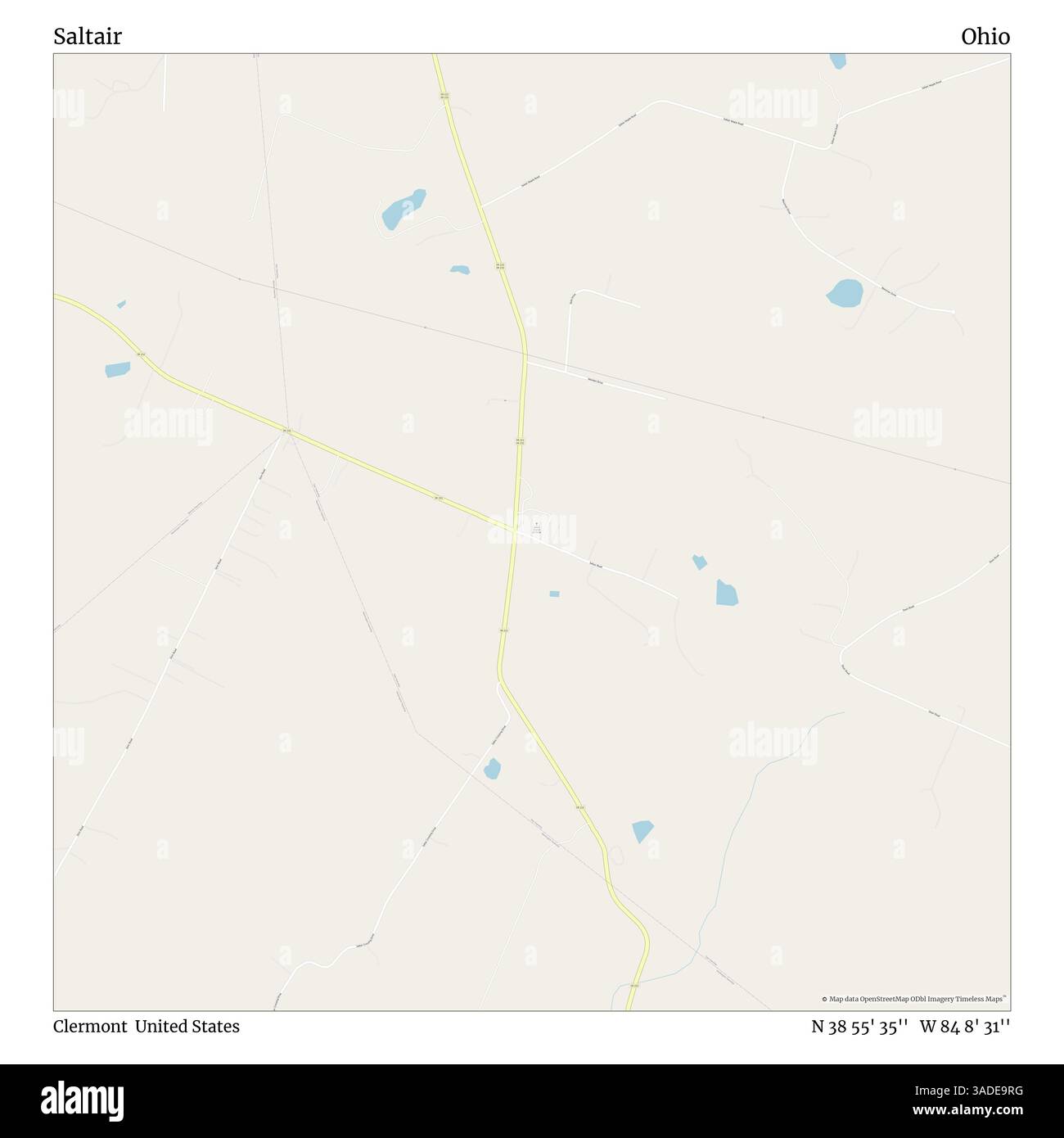 Saltair, Clermont, United States, Ohio, N 38 55' 35'', W 84 8' 31 ...