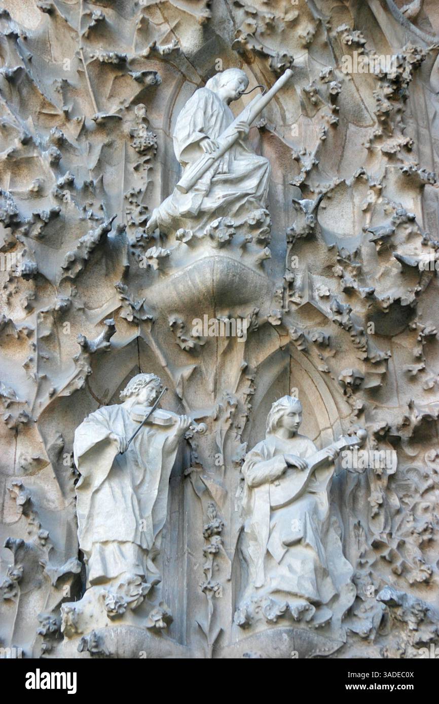 Dec 29, 2003; Barcelona, SPAIN; Catalan architect Antonio Gaudi's La ...
