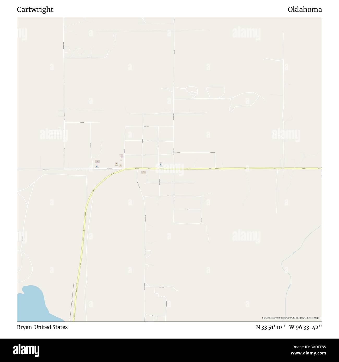 Cartwright, Bryan, United States, Oklahoma, N 33 51' 10'', W 96 33' 42 ...