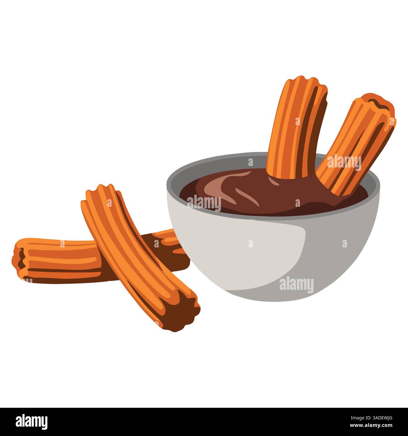 Cartoon tamales icon, vector illustration. Isolated on a white ...