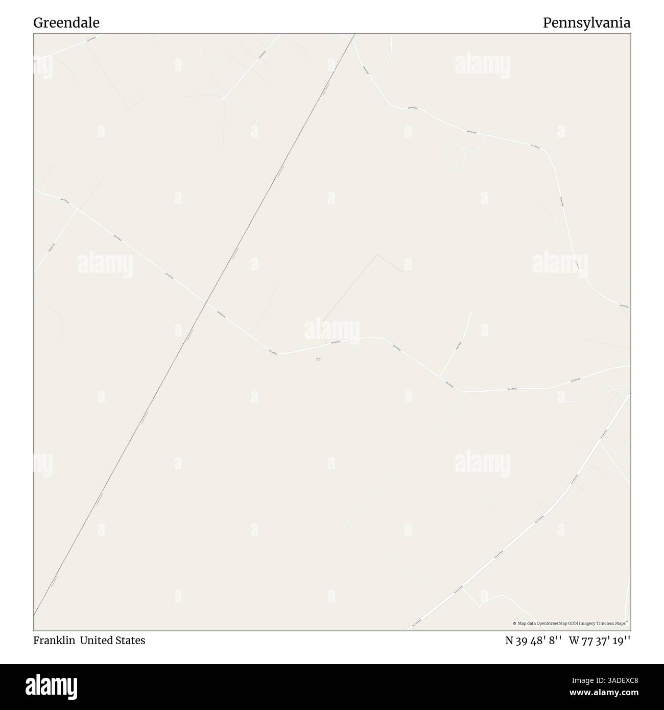 Greendale, Franklin, United States, Pennsylvania, N 39 48' 8'', W 77 37 ...