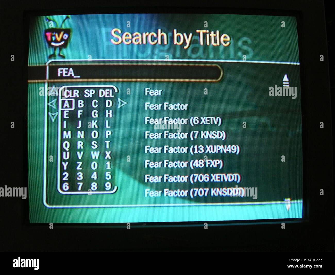 Tivo screen hi-res stock photography and images - Alamy