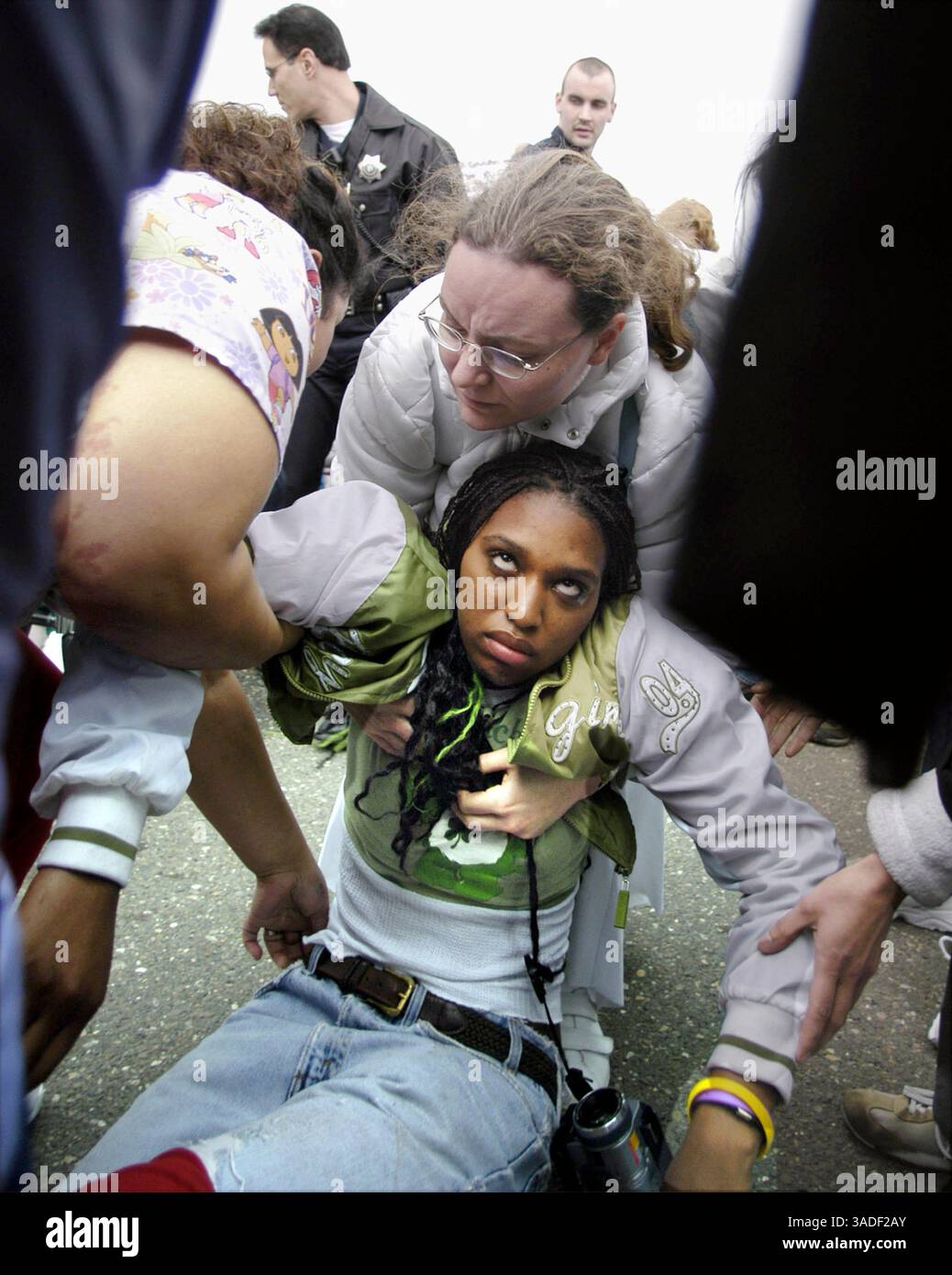 Feb 15, 2005; Santa Maria, CA, USA; Jackson fan SUSIEMUMP FIELD of ...