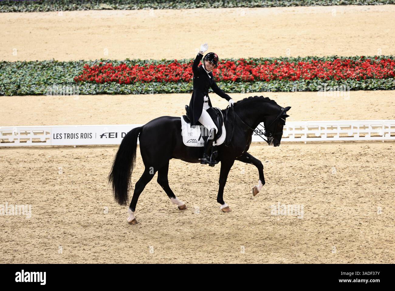 Isabel Freese of Norway with Total Hope OLD during the Grand Hotel Les ...