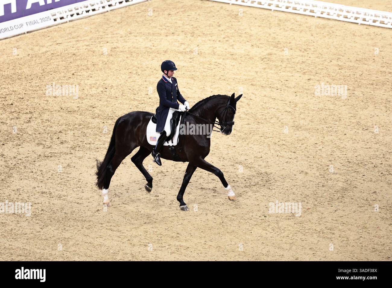 Kevin Kohmann of United States of America with Duenensee during the ...
