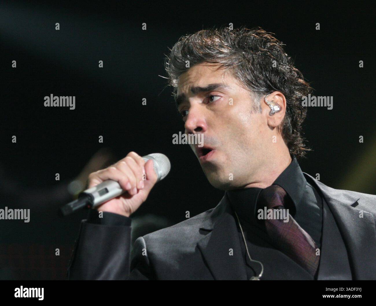 Sep 15, 2008 - Las Vegas, Nevada, USA - ALEJANDRO FERNANDEZ performs at ...